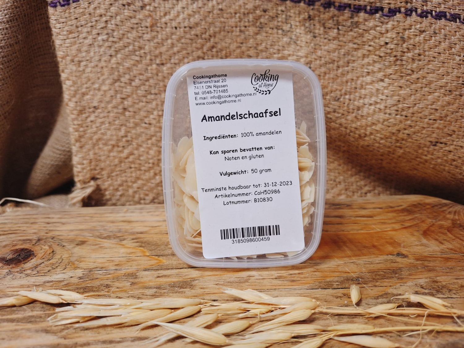 Amandelschaafsel 50 gram – Cooking at home